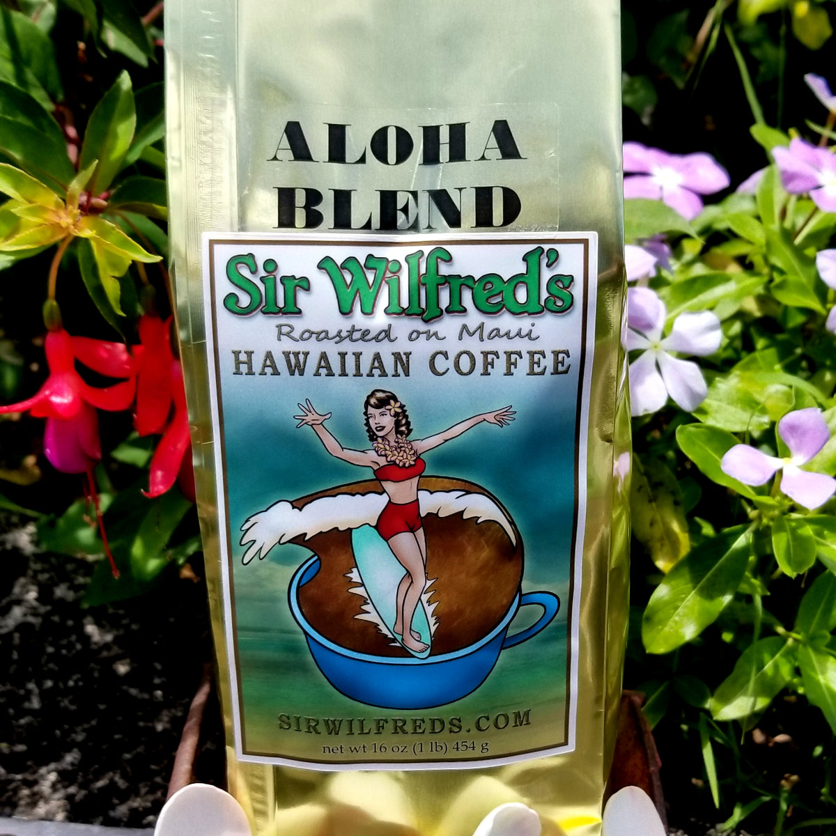 Aloha Blend 10% Maui – Sir Wilfred's Coffee of Maui