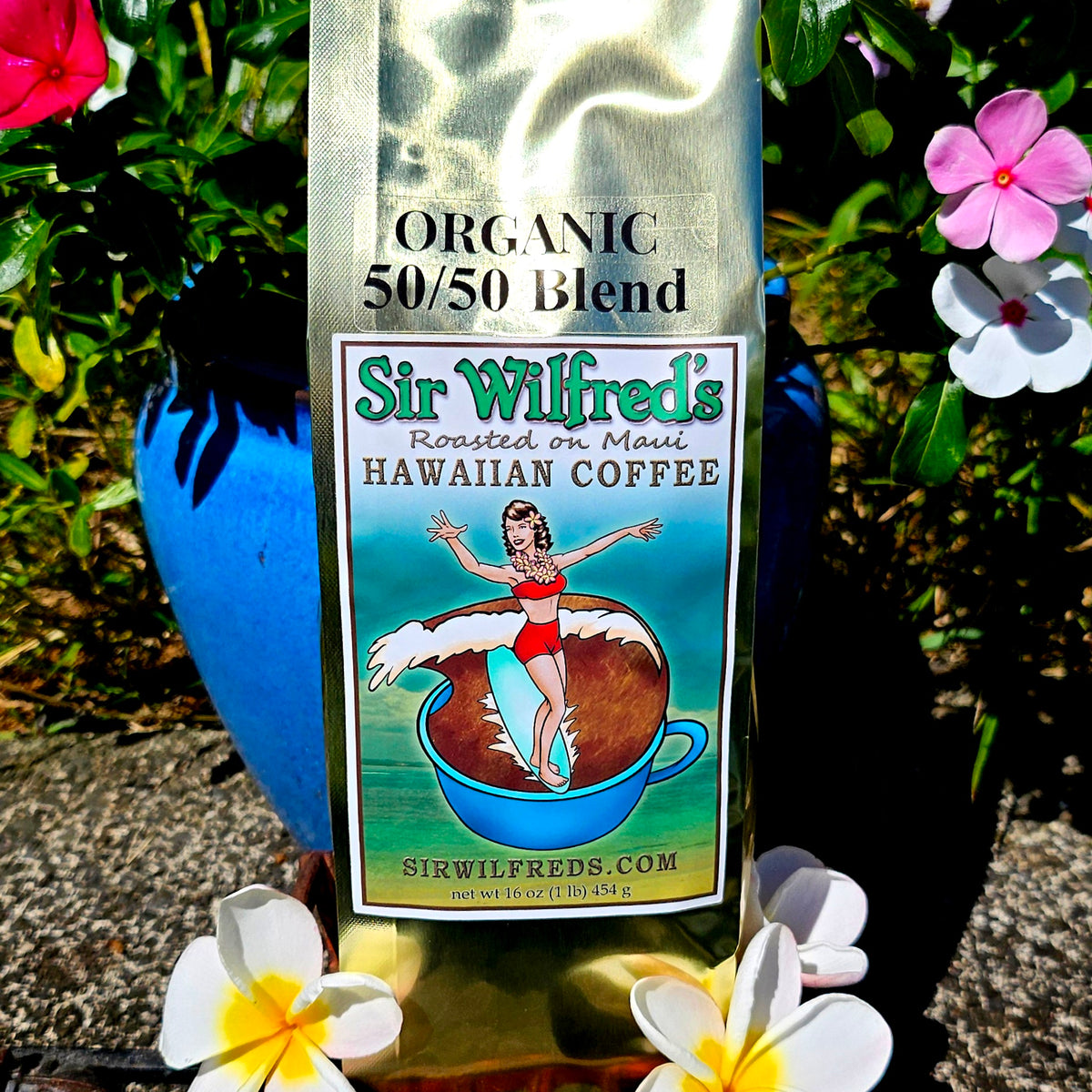 Organic 50/50 Blend – Sir Wilfred's Coffee of Maui